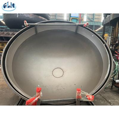 China Elliptical Dish Head Manufactured for Industrial in Pressure Vessels Offering Strong and Corrosion Resistant End Closures for sale