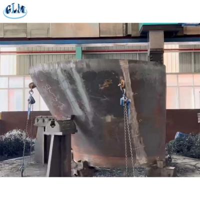 China Carbon Steel Eccentric Conical Heads Are Frequently Used For Eccentric Transition Sections In Silos And Flue Ducts. for sale