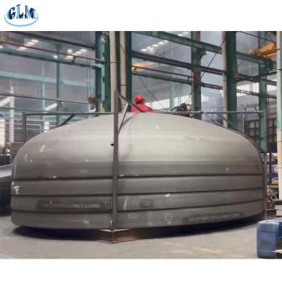 China Seamless Weldingtype Carbon Steel Elliptical-Dish-Head Hot Forging Process Industrial Grade Metal Heads For Storage Tanks And Vessels for sale