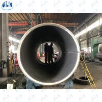 China PED Conical Tank Heads Stainless Steel 304 Pressure Vessel End Caps Bottom Cover 2500mm for sale