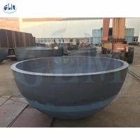 China HHA 2100mm 120mm Hemispherical Tank Heads ANSI Dish Ends For Pressure Vessel for sale
