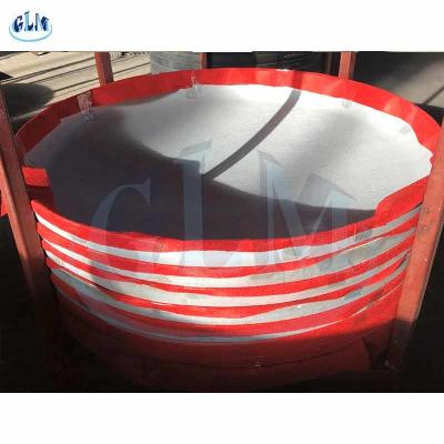 China 10000MM 2MM Q345 Stainless Steel Dish Head Carbon Steel End Cap For Boilers for sale