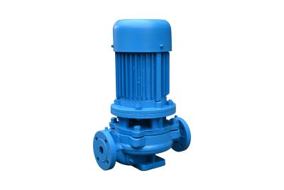 China SLG Vertical Single-Stage Inline Centrifugal Pump 80°C Hot Water Circulation for sale