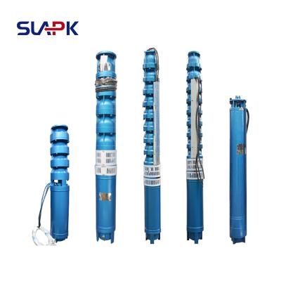 China AC Electric Borehole Submersible Pump 10hp to 40hp Deep Well Water Pump Cast Iron Stainless Steel for sale