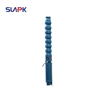 China 250QJ58-400-100KW Cast Iron Deep Well Submersible Pump 58m³/h 400m Head for sale