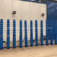 China 300QJ150-450/13 Deep Well Submersible Pump with 450m Head 150 m³/h Flow and Multistage Centrifugal Design for sale