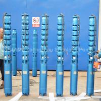 China QJ Cast Iron Submersible Pump High Head 10-800m Large Flow 10-2400 m³/h Energy Saving Efficient for sale