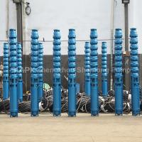 China 22kW Cast Iron Multistage Submersible Deep Well Pump for High Flow Water Extraction for sale