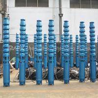 China 22kW Cast Iron Multistage Submersible Deep Well Pump for High Flow Water Extraction for sale