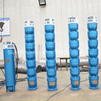 China 22kW Cast Iron Multistage Submersible Deep Well Pump for High Flow Water Extraction for sale