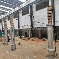 China 316L Stainless Steel Submersible Seawater Pump 15-2500m³/h 25-700m Head for Offshore Intake for sale