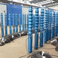 China Agricultural 25kW 3 Phase AC Multistage Submersible Water Pump 200m Deep Well for sale