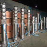 China 2205 Duplex Stainless Steel Submersible Pump 600 m³/h 180 m Head for Seawater Desalination for sale