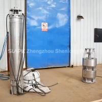 China 316L Stainless Steel Seawater Submersible Pump 2.2-410kW 600m Head Corrosion-Resistant Industrial Pump for sale