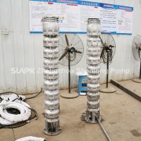 China Large Flow Stainless Steel Submersible Pump 30m Head 10-500 m³/h for Mine Construction Drainage for sale