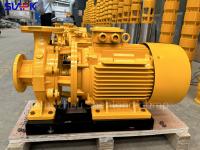 China ISW Pipeline Centrifugal Pump 5.5kw 15kw Single Stage Vertical for Long Distance Water Transport for sale