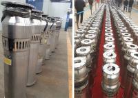 China 2.2-7.5KW Stainless Steel Submersible Fountain Pump 10-250m³/h Flow Rate 5-121m Head for sale
