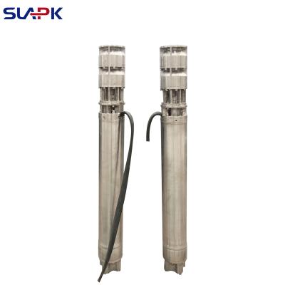 China Stainless Steel Deep Well Pump 6-8 Inch 316 Corrosion Resistant Impeller Seawater Desalination 5-100 m³/h for sale