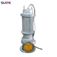 China 316 Stainless Steel Sewage Submersible Pump 80WQ40-10-2.2 with 40 m³/h Flow Rate and 2.2kW Power for Seawater Drainage for sale