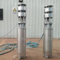 China 10 Inch Stainless Steel Submersible Pump 160m3/h Flow 30m Head for Seawater Applications for sale