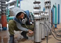 China 7.5kW 10HP Submersible Fountain Pump with 80m³/h Flow and 18-80m Head Range for Industrial Water Management for sale