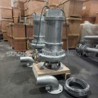 China WQP Stainless Steel Submersible Sewage Pump 50mm Outlet 3kW 2900rpm Non-Clogging for sale