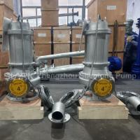 China WQP Stainless Steel Submersible Sewage Pump 50mm Outlet 3kW 2900rpm Non-Clogging for sale