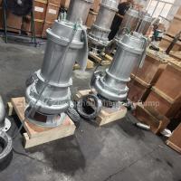 China WQP Stainless Steel Submersible Sewage Pump 50mm Outlet 3kW 2900rpm Non-Clogging for sale