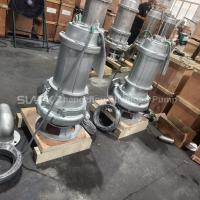 China WQP Stainless Steel Submersible Sewage Pump 50mm Outlet 3kW 2900rpm Non-Clogging for sale