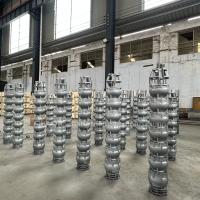 China 300m Head Stainless Steel Submersible Well Pump 316L High Lift for Seawater Extraction 250QJ50-300/15 63kW for sale