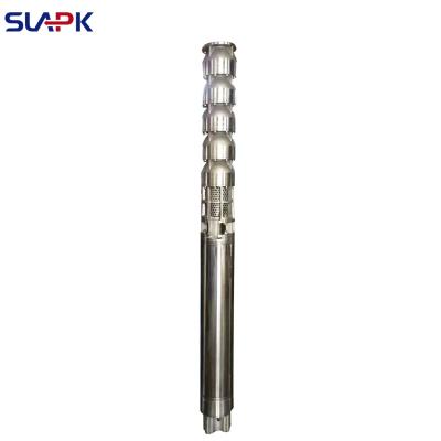 China 300m Head Stainless Steel Submersible Well Pump 316L High Lift for Seawater Extraction 250QJ50-300/15 63kW for sale