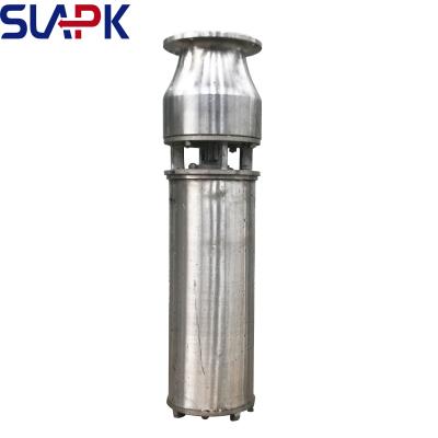 China 5.5kW 7.5kW Stainless Steel Fountain Pump 10-150m Head 10-220m3/h Flow Customizable for sale