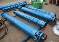 China 8 Inch Borehole Submersible Pump 200QJ Series 12-465m Head 7.5-45kw Stainless Steel for sale
