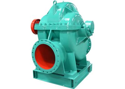 China Large Flow Volute Casing Double Suction Split Case Pump 110-12500 m³/h Capacity 10-220m Head Horizontal Installation for sale