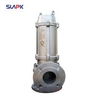 China WQP SS316 Submersible Sewage Pump 10-1500 m3/h for Sludge Dewatering Industrial Municipal for sale