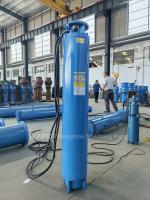 China Submersible Water Pump 100m Head 3 Phase High Pressure Pump for Agricultural Irrigation Deep Well Borehole for sale