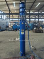 China Submersible Water Pump 100m Head 3 Phase High Pressure Pump for Agricultural Irrigation Deep Well Borehole for sale