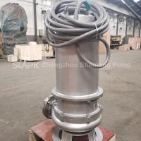 China Stainless Steel Submersible Dewatering Pump 140m3/h 60m Head Mining Dewatering Rapid Maintenance for sale