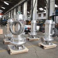 China Stainless Steel Submersible Dewatering Pump 140m3/h 60m Head Mining Dewatering Rapid Maintenance for sale