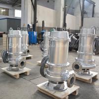 China Stainless Steel Submersible Dewatering Pump 140m3/h 60m Head Mining Dewatering Rapid Maintenance for sale