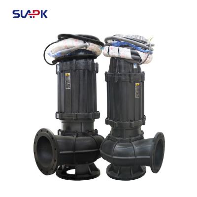 China High-Efficiency Submersible Sewage Pump 220m3/h Flow 18.5kW 30kW Municipal Engineering for sale