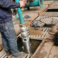 China SLAPK QJR Hot Water Submersible Pump 100% Copper Wire Motor 12-465m Head 2.2-410kW for sale