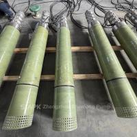 China SLAPK QJH 110kW 100% Copper Wire Submersible Seawater Pump 1200m3/h for Well Diameter 175-600mm for sale