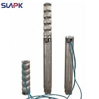 China SLAPK QJH 110kW 100% Copper Wire Submersible Seawater Pump 1200m3/h for Well Diameter 175-600mm for sale