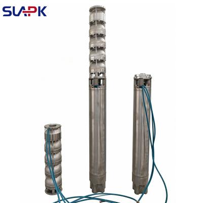 China SLAPK QJH 110kW 100% Copper Wire Submersible Seawater Pump 1200m3/h for Well Diameter 175-600mm for sale