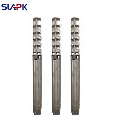 China SLAPK QJH 10-30m Cable Customizable Seawater Submersible Pump 10 Inch 15-2500 M3/H for sale