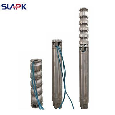 China SLAPK QJH 110kW Stainless Steel Submersible Seawater Pump 175-600mm Well for sale