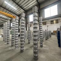 China SLAPK QJH 110kW Stainless Steel Submersible Seawater Pump 175-600mm Well for sale