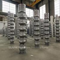 China SLAPK QJH 1200m3h Submersible Seawater Pump 10 Inch 110kw Marine Saltwater Pump for sale