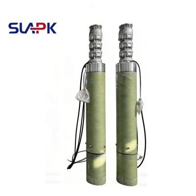 China SLAPK QJH 10 Inch Submersible Seawater Pump 1200m3h Capacity Corrosion Resistant Vertical Horizontal Installation for sale